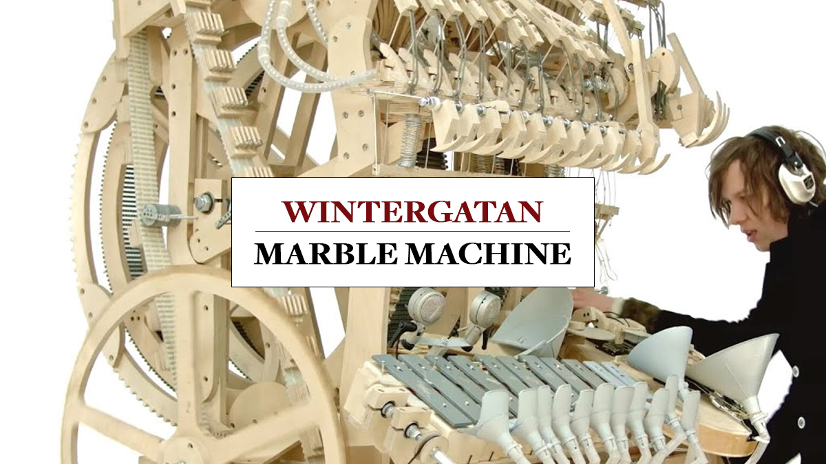 Awesome Marble Music Machine – A is for Rebel AKA Alex Patterson